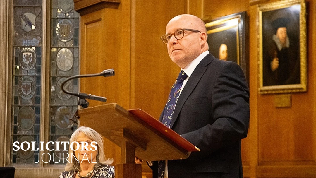 Upholding the rule of law - Solicitors Journal