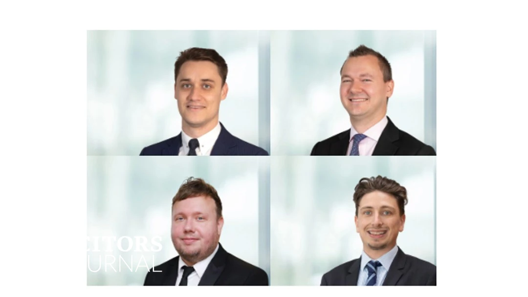 FJG promotes four key members - Solicitors Journal