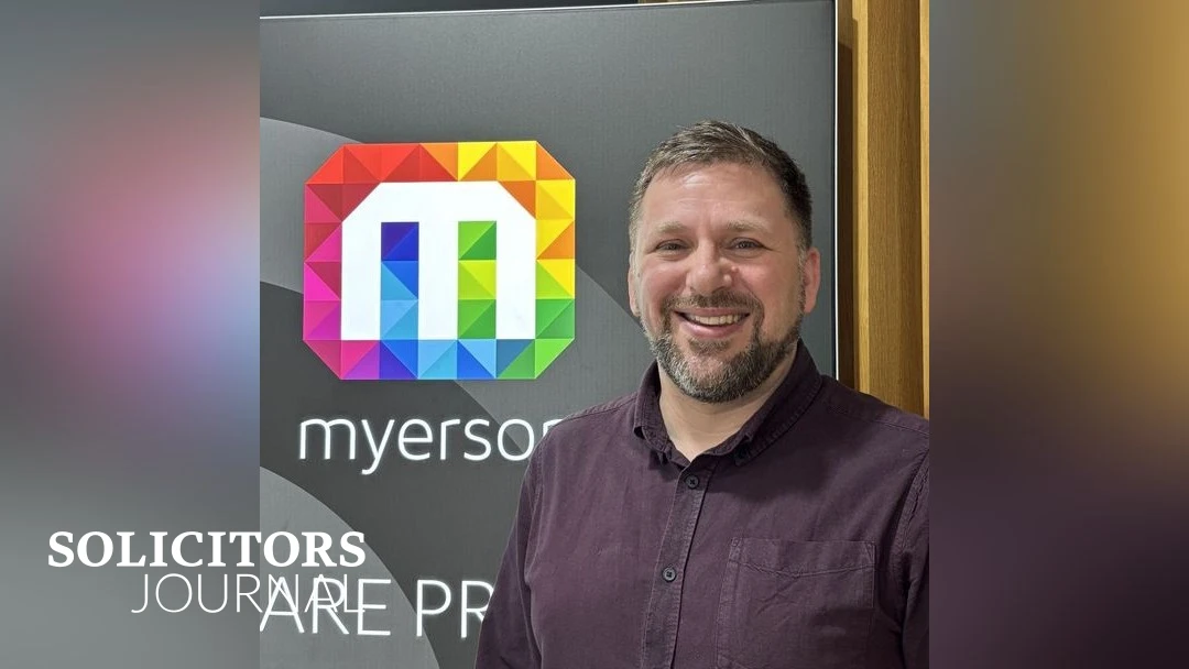 Andrew Stone joins Myerson Solicitors - Solicitors Journal
