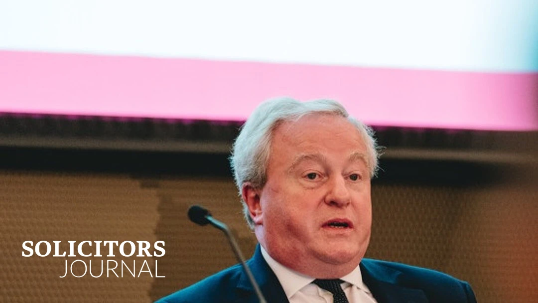 Gordon-Saker receives honorary ACL membership - Solicitors Journal