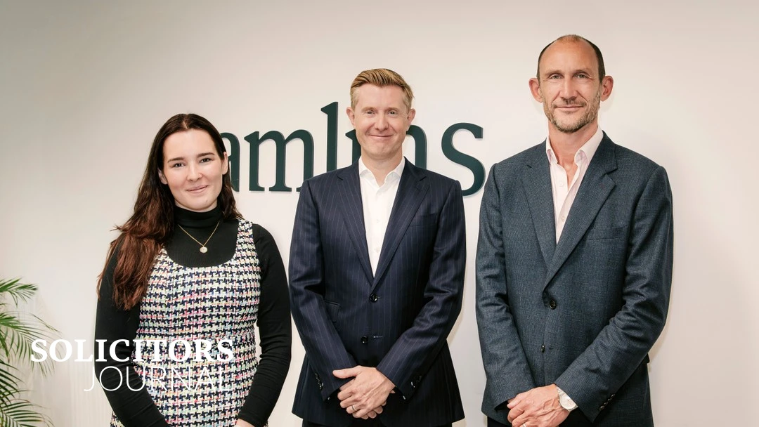 Hamlins expands with Maddox Legal team - Solicitors Journal