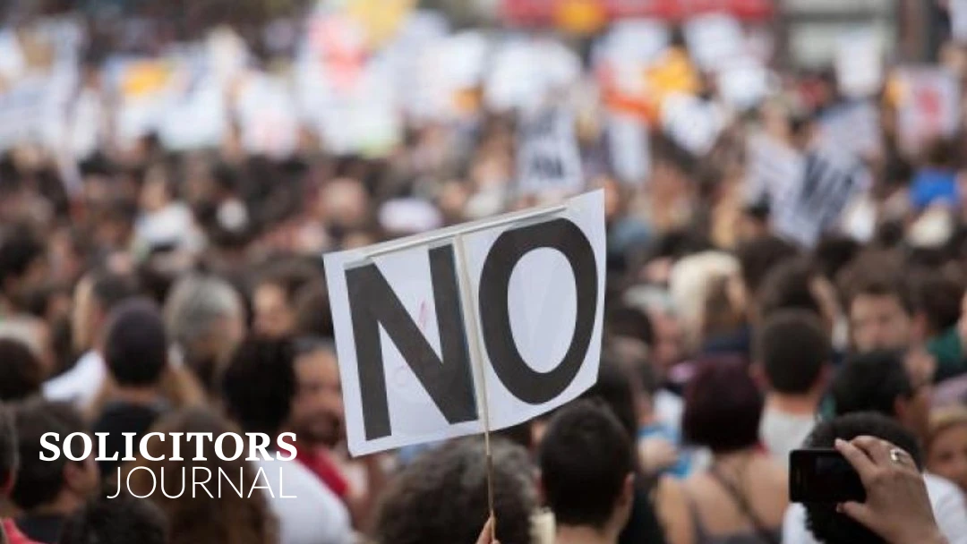 Police retention of protestor's data is lawful - Solicitors Journal