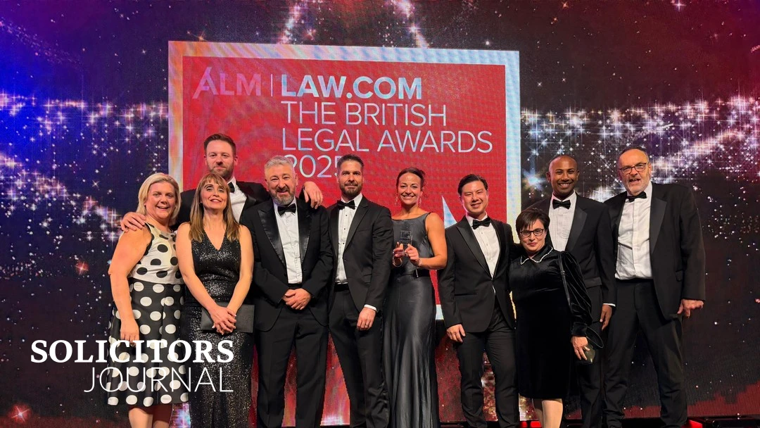 Taylor Rose wins UK Law Firm award - Solicitors Journal