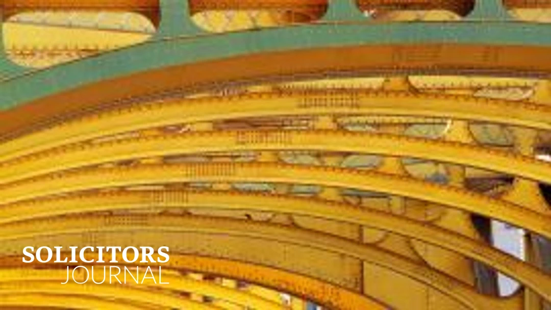 Structural integrity - Solicitors Journal