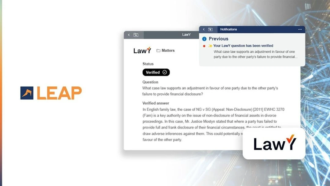 LEAP revolutionises legal practice with LawY: the AI legal assistant ...