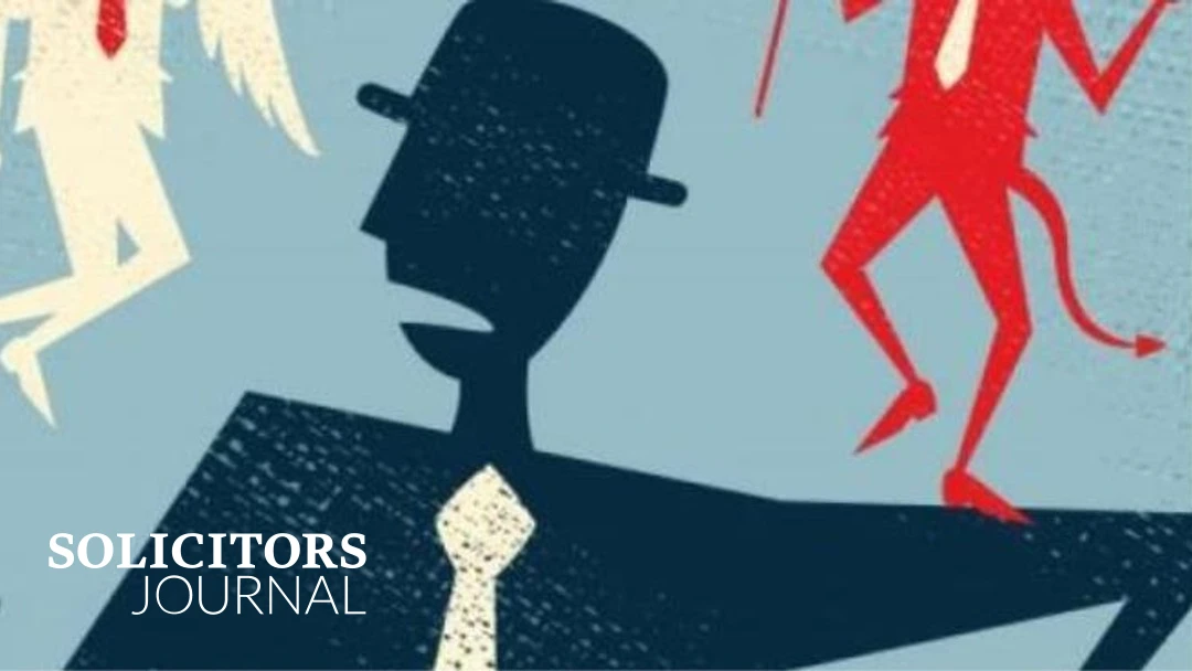 Integrity above all else - Solicitors Journal