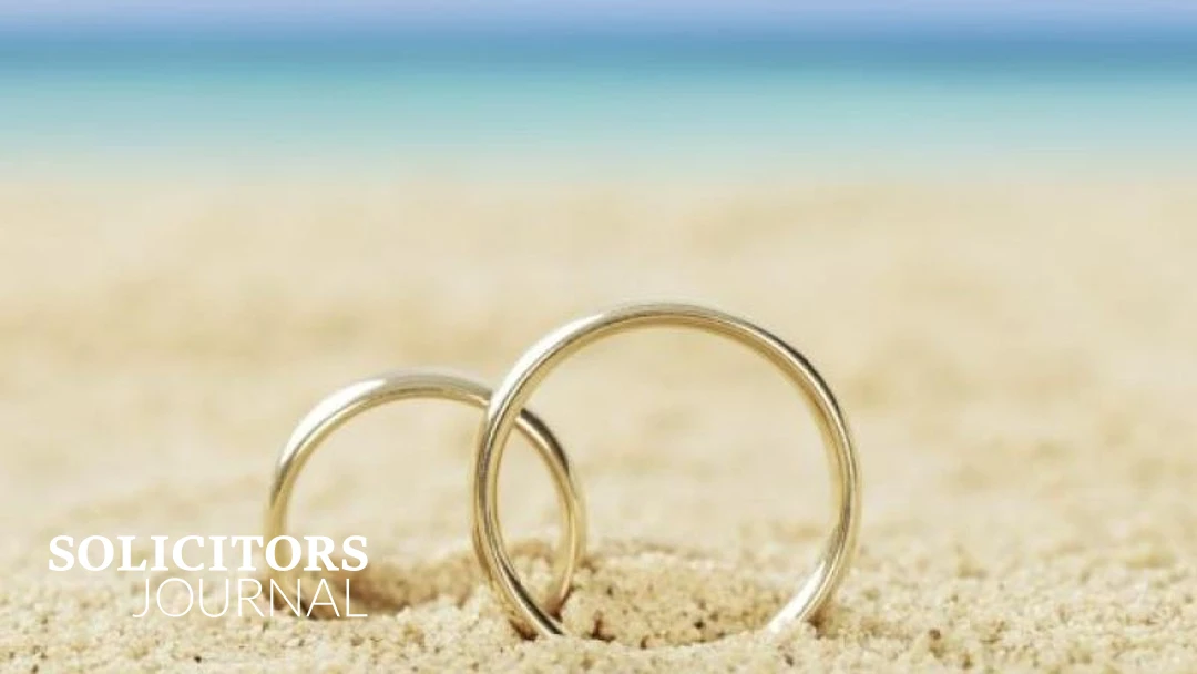 Restrictive and outdated marriage law in need of reform - Solicitors ...