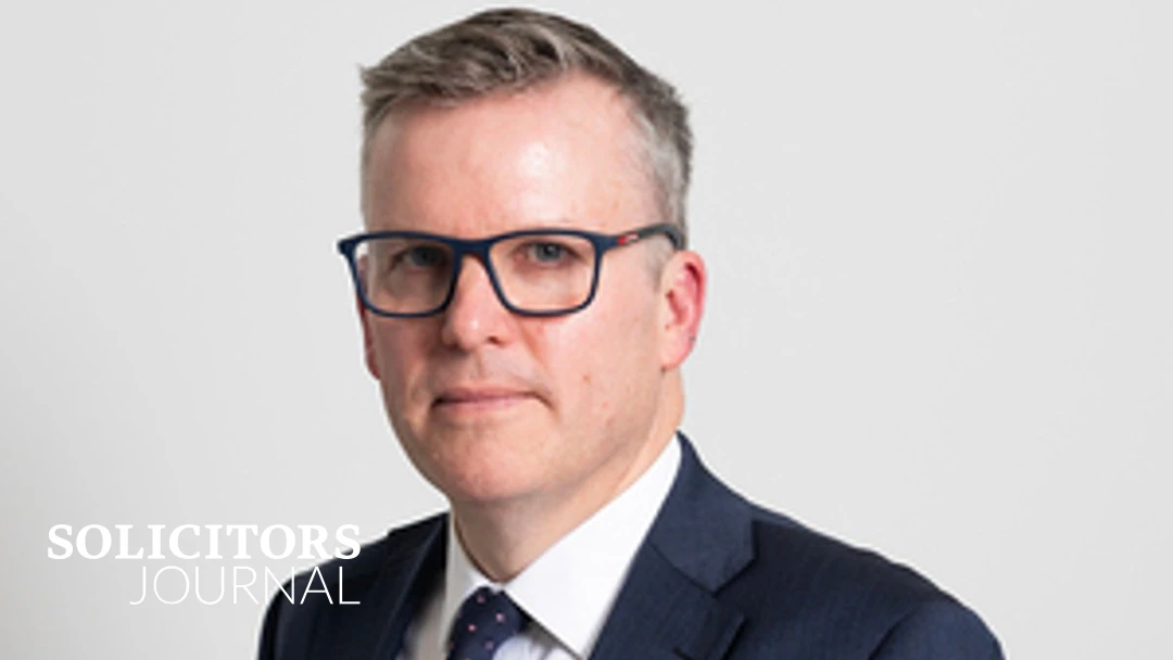 Graham McNulty steps up to lead - Solicitors Journal