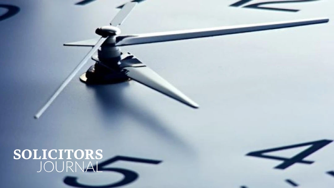 Critchell v Critchell: Timing is everything - Solicitors Journal Feature