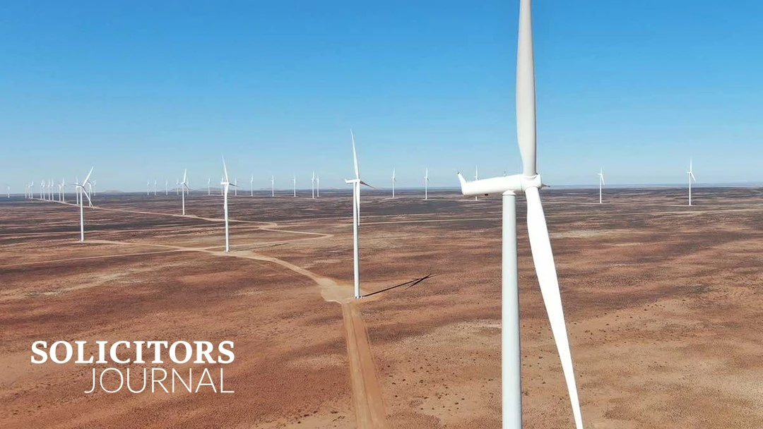 DLA Piper supports Infinity Power wind project - Solicitors Journal